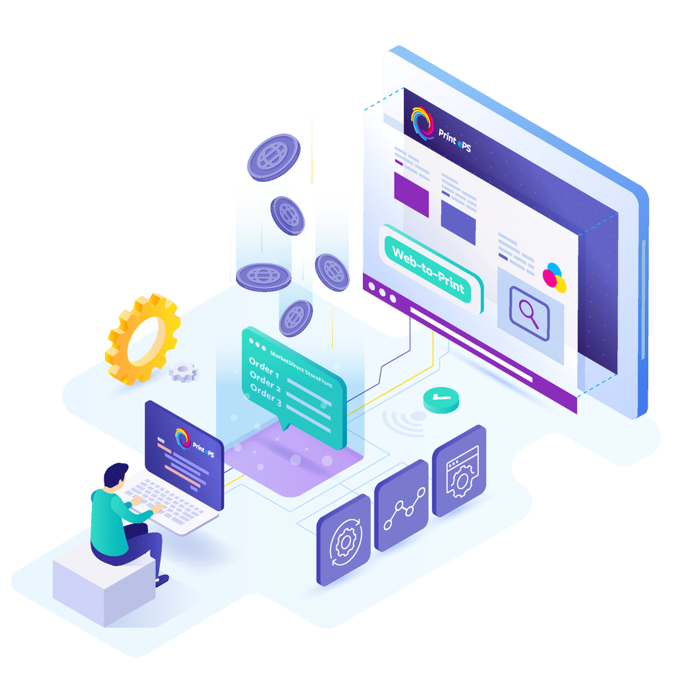 Web to Print Software for Printers | MarketDirect StoreFront