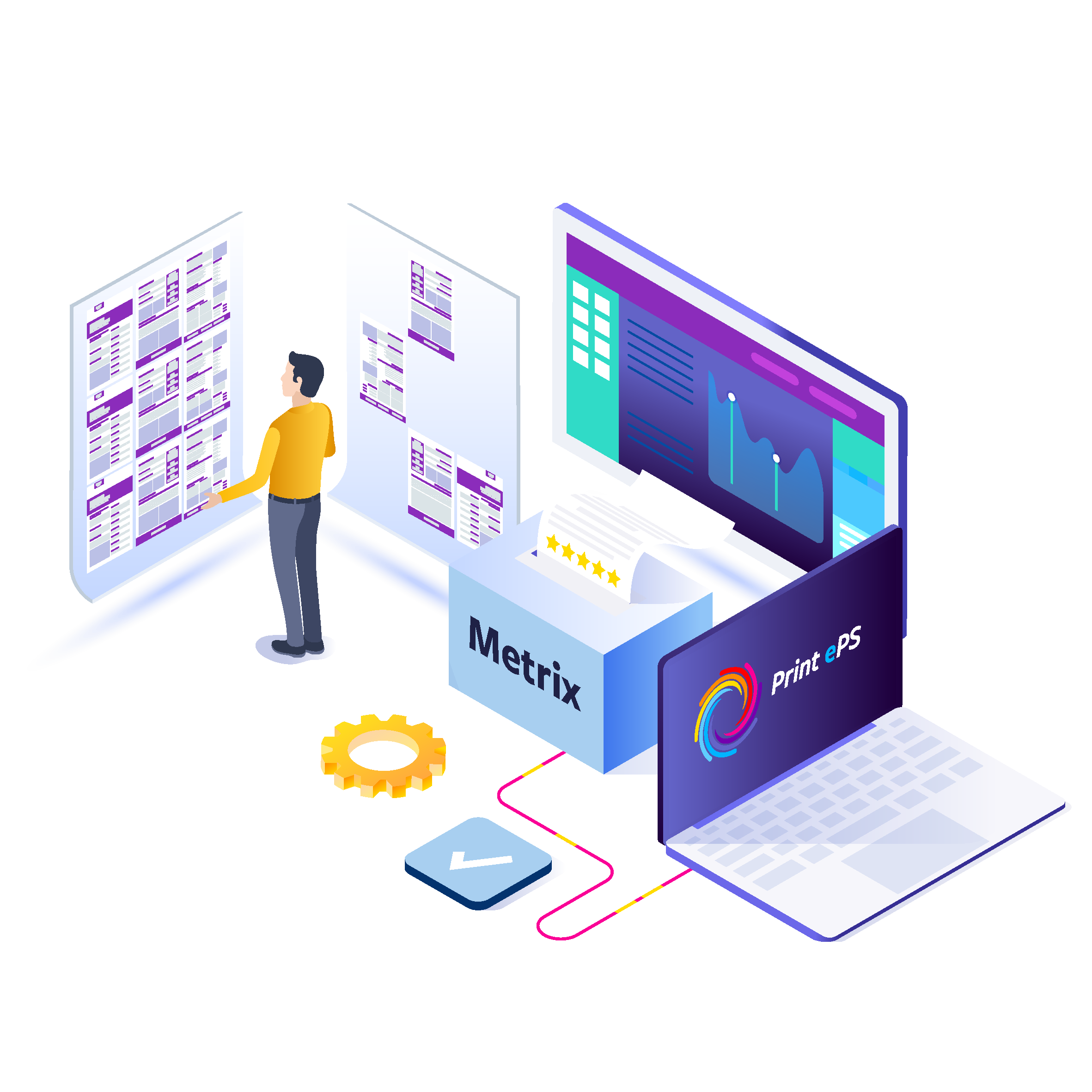 Print Layout & Prepress Imposition Software - Metrix